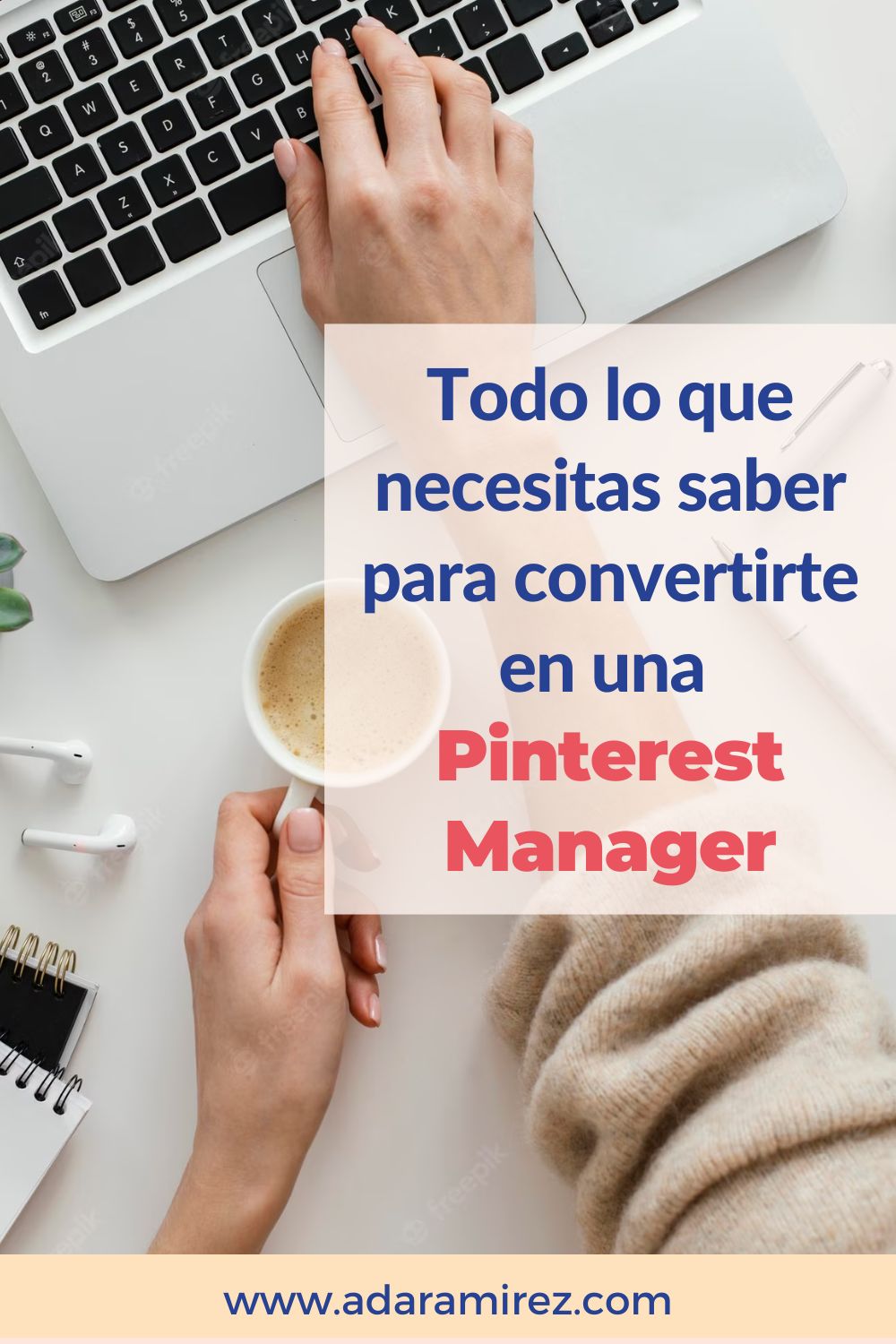 GUÍA DE 7 PASOS PARA CONVERTIRTE EN UNA PINTEREST MANAGER